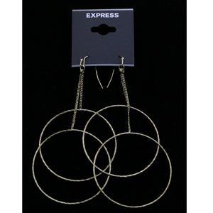 Express | Jewelry | Express Dropdangleearrings Gold Nwt | Poshmark